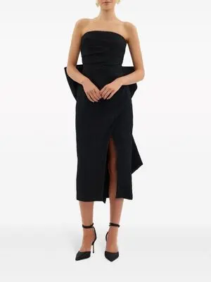 Rebecca Vallance Helene Strapless Midi Dress