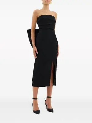 Rebecca Vallance Helene Strapless Midi Dress