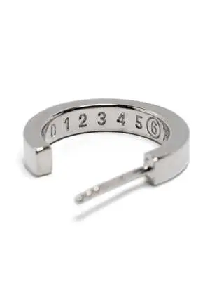 MAISON MARGIELA Engraved Half-hoop Earrings