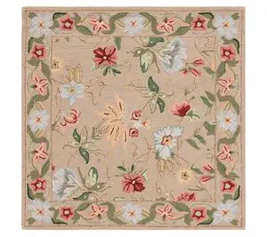 SAFAVIEH Chelsea Collection Hk311 7' X 7' Square Rug Alerie - One-color