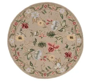 SAFAVIEH Chelsea Collection Hk311 3' X 3' Round Rug V Alerie - One-color