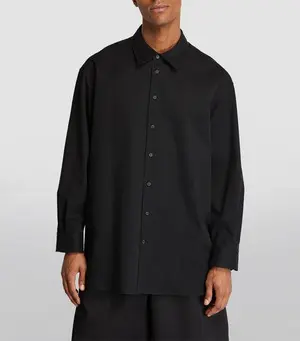 THE ROW Lukre Cotton-cashmere Blend Shirt