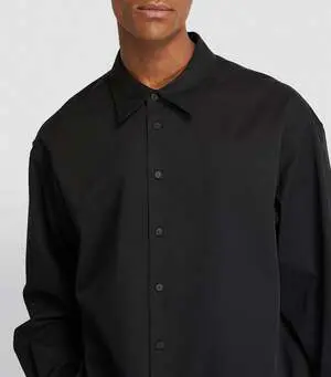 THE ROW Lukre Cotton-cashmere Blend Shirt