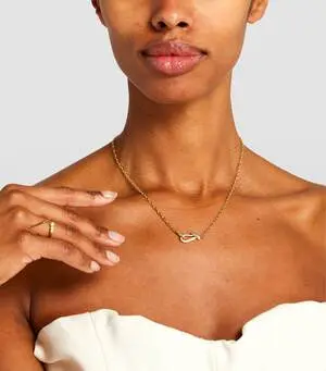 JADE TRAU Yellow And Diamond Lola Necklace