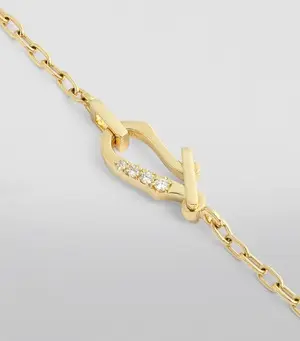JADE TRAU Yellow And Diamond Lola Necklace