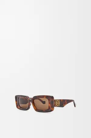 Loewe Rectangular Sunglasses - Havana