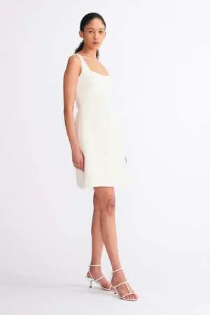 EMILIA WICKSTEAD Theoni Mini Dress In Double Crepe