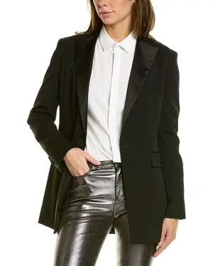 ALLSAINTS Allsaints Sofia Satin Blazer - Black