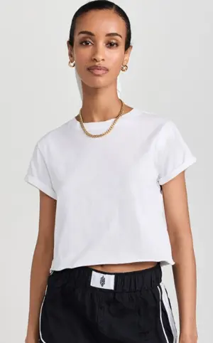Free People The Perfect Tee - White