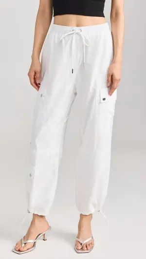 Cinq À Sept Nitsan Parachute Pants - White