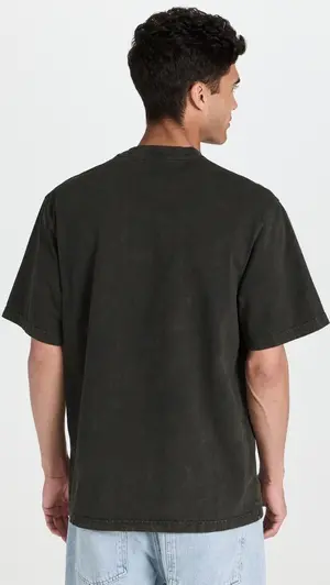 AGOLDE Asha Mock Neck Tee - Fracture