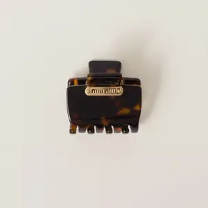 Miu Miu Plexiglas Claw Clip