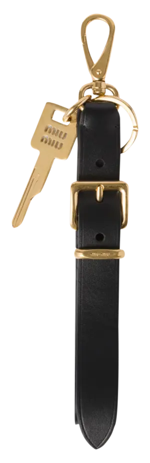 Miu Miu Leather Key Ring