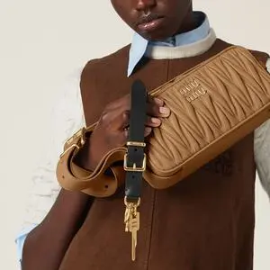 Miu Miu Leather Key Ring