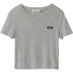 Miu Miu Slim Fit T-shirts For Women