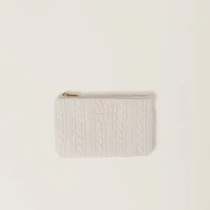 Miu Miu Duchesse Sleep Mask With Cashmere Pouch