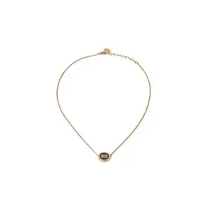 Miu Miu Metal Necklace - Black