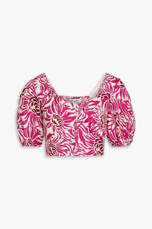 Diane Von Furstenberg Cropped Tops