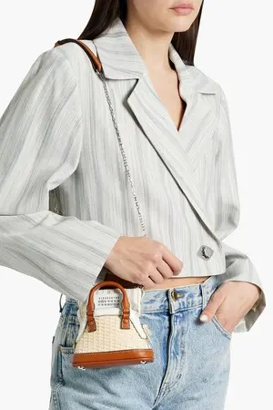 MAISON MARGIELA 5ac Classique Shoulder Bag - Off-white