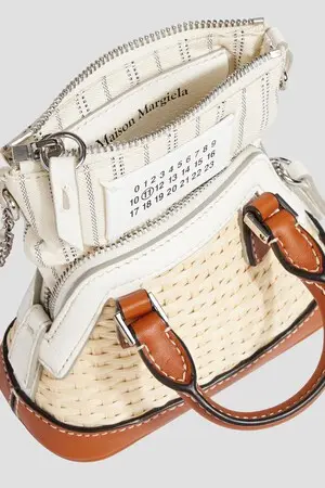MAISON MARGIELA 5ac Classique Shoulder Bag - Off-white
