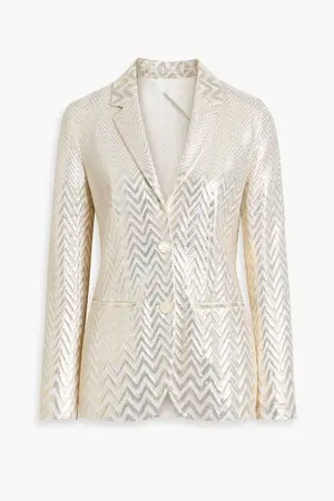 Missoni Metallic Cotton-blend Blazer