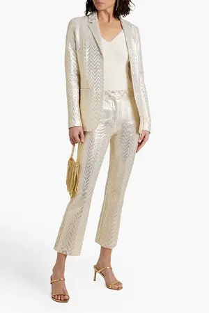 Missoni Metallic Cotton-blend Blazer