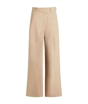 Simkhai Tayler Pleated Wide-leg Pants