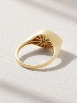 SYDNEY EVAN 14-karat Diamond Evil Eye Ring