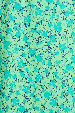 ROTATE BY BIRGER CHRISTENSEN Floral-print Satin Midi Dress