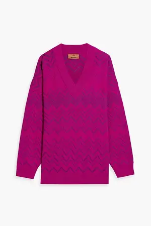 Women's Chevron Knit Sweaters