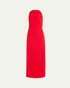 Proenza Schouler Faye Backless Gown - Red