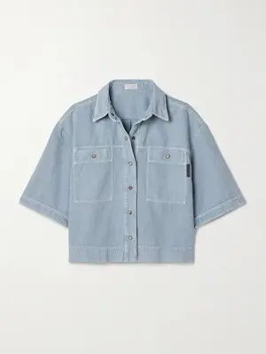 Brunello Cucinelli Bead-embellished Shirt