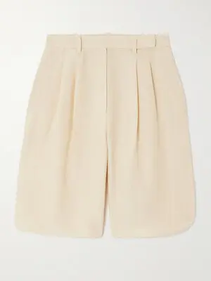 Loro Piana Pleated Shorts For Women