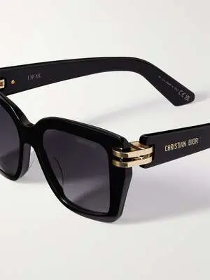 Dior Cdior S1i Square-frame Sunglasses - Black