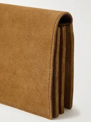 METIER Suede Jewelry Pouch - Brown