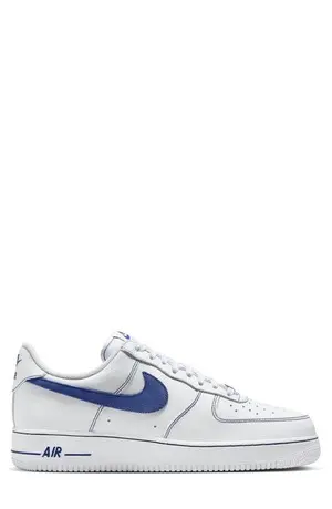 Nike Air Force 1 '07 Lv8 Sneakers - White/ Deep Royal Blue