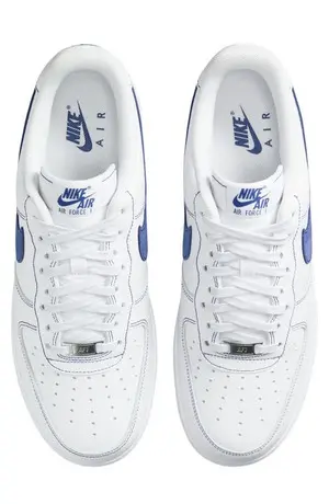 Nike Air Force 1 '07 Lv8 Sneakers - White/ Deep Royal Blue