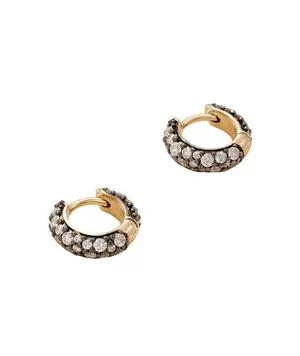 LUCY DELIUS Chubby Hoop Earrings - Gold