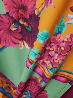 La DoubleJ Goddess One-shoulder Printed Swimsuit