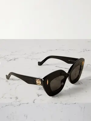 Loewe Oversized Cat-eye Sunglasses - Black