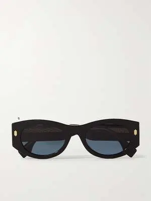 Fendi Roma Oval-frame Sunglasses