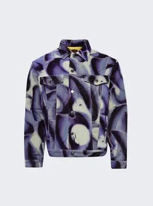 CASELLA MEYER Allover Jacket - Purple