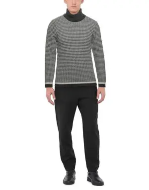 BROOKSFIELD Turtleneck Knit Top - Grey