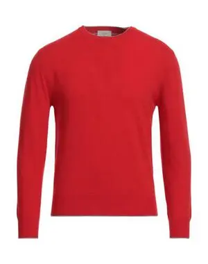 Altea Virgin Wool Sweater - Tomato Red