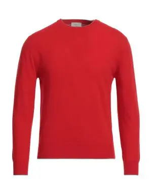 Altea Virgin Wool Sweater - Tomato Red