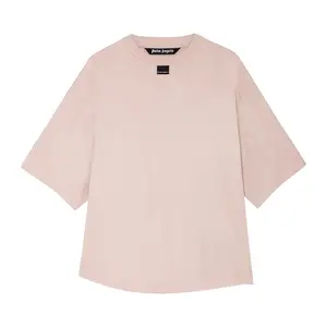 Palm Angels Blurred Logo Over Tee 'mauve/white - Purple
