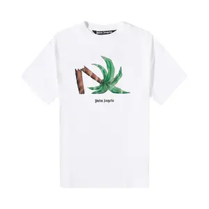 Palm Angels Broken Palm Classic Tee - White