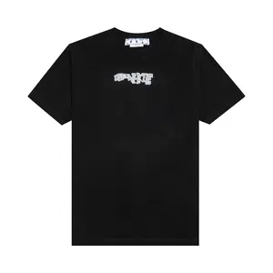 Off-White Carlos Type Over Short-sleeve Tee /white - Black
