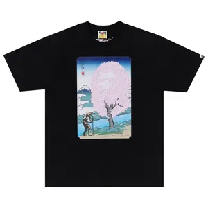 A BATHING APE Sakura Tee - Black