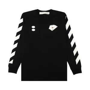 Off-White Diag Hand Card T-shirt - Black